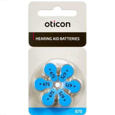 Oticon 312+ LI-ION Zenipower Z22A SER battery